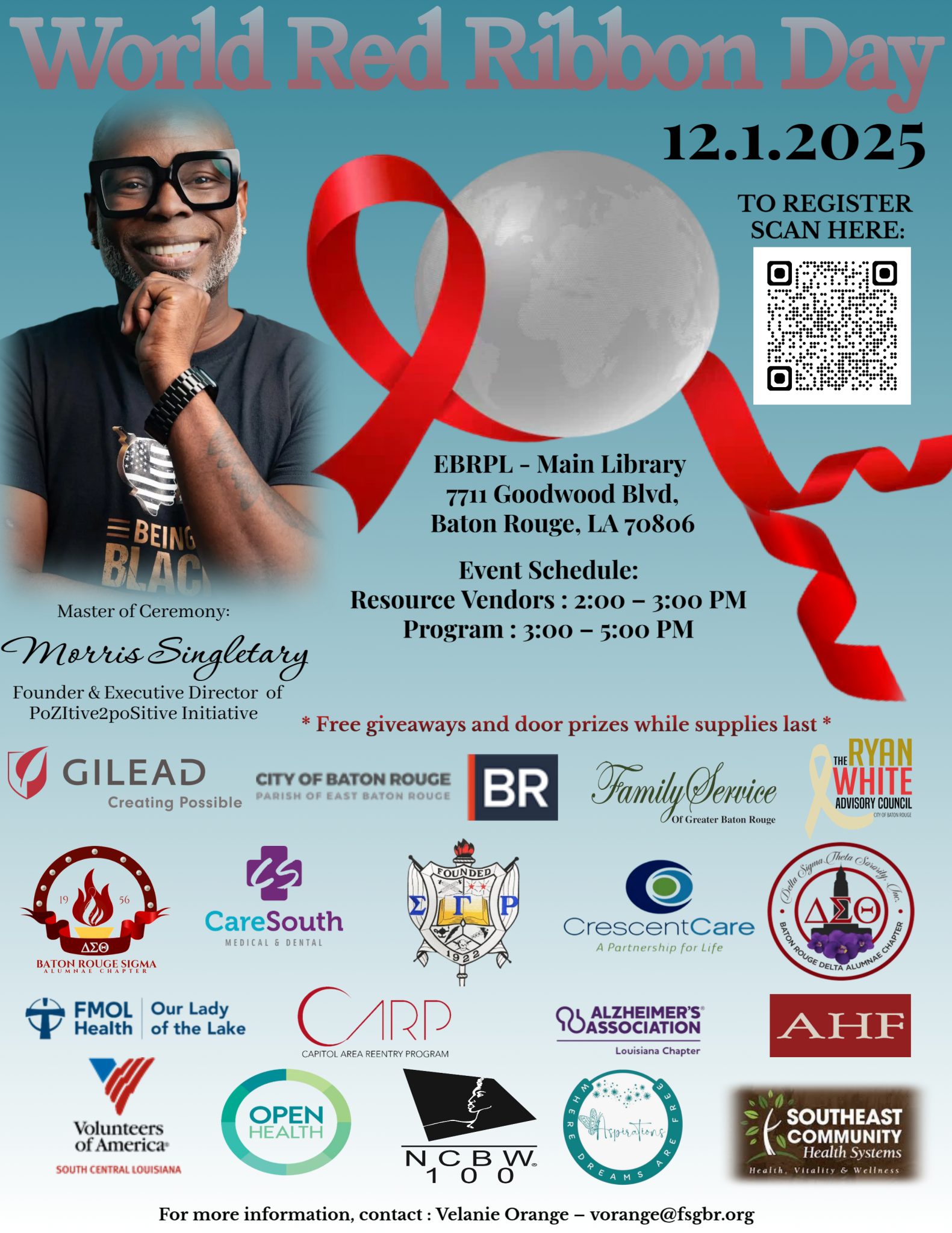 World AIDS Day Events - Louisiana Health Hub - STI/HIV/Hepatitis Program